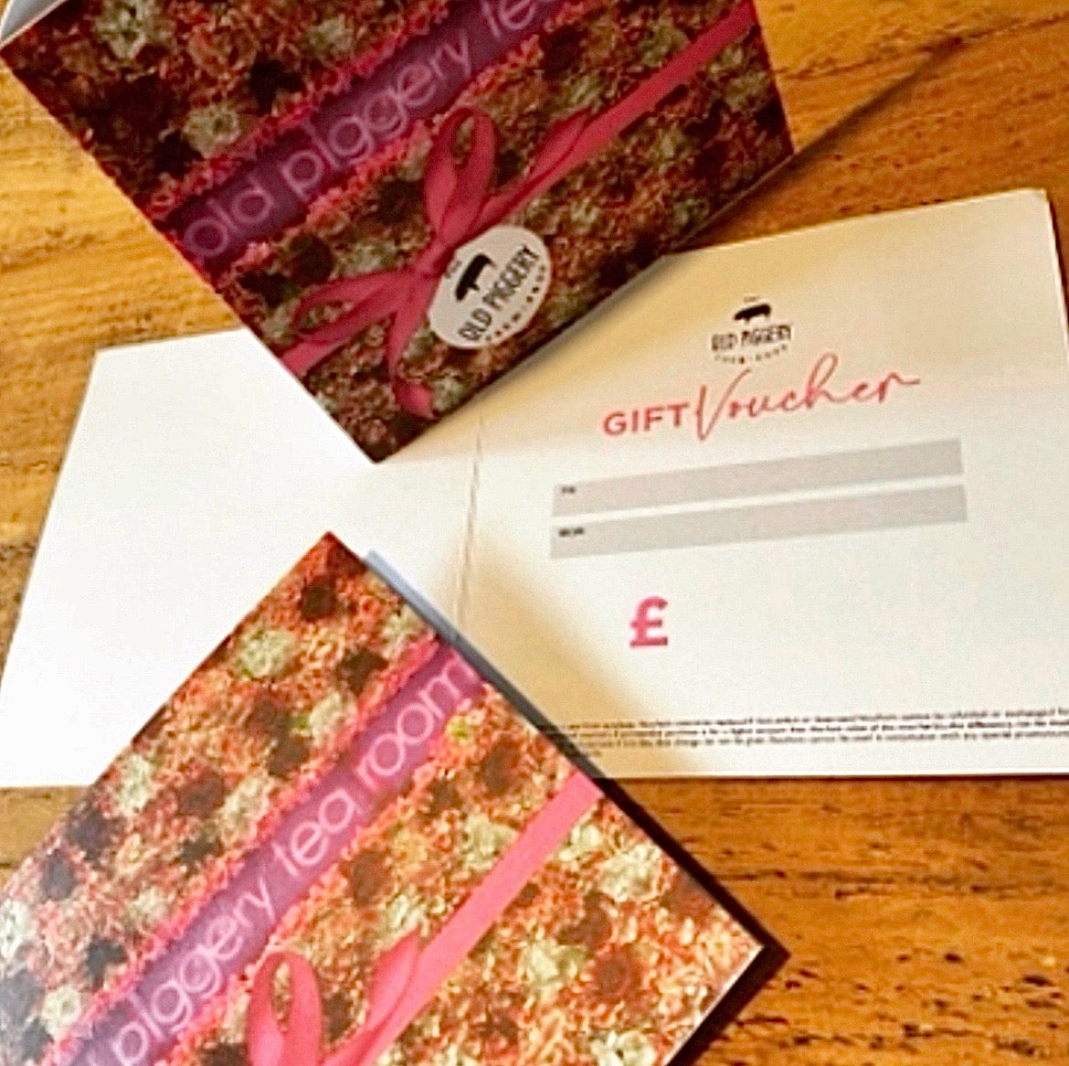 Old Piggery Farm Shop, Gifts and Tea Room Voucher – The Old Piggery